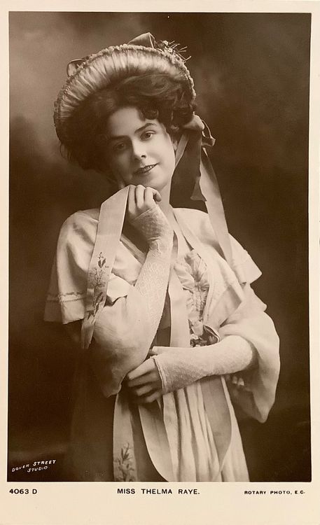 Antike Foto AK - Miss Thelma Raye - Aus England (Gebraucht) in Root für CHF 1 – mit Lieferung ...