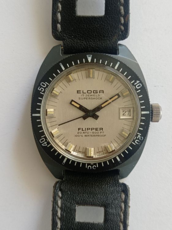 Eloga Flipper Handaufzug 36 mm | Kaufen auf Ricardo