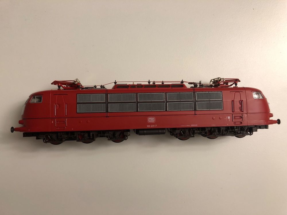 (KOPIE) schöne Roco DB BR 103 rot, analog | Kaufen auf Ricardo