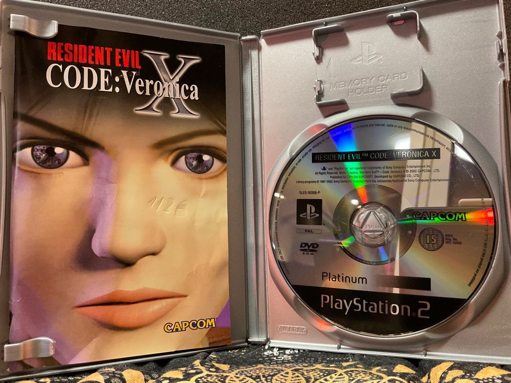 Resident Evil Code: Veronica X PAL PS2 OVP Komplett | Kaufen auf Ricardo