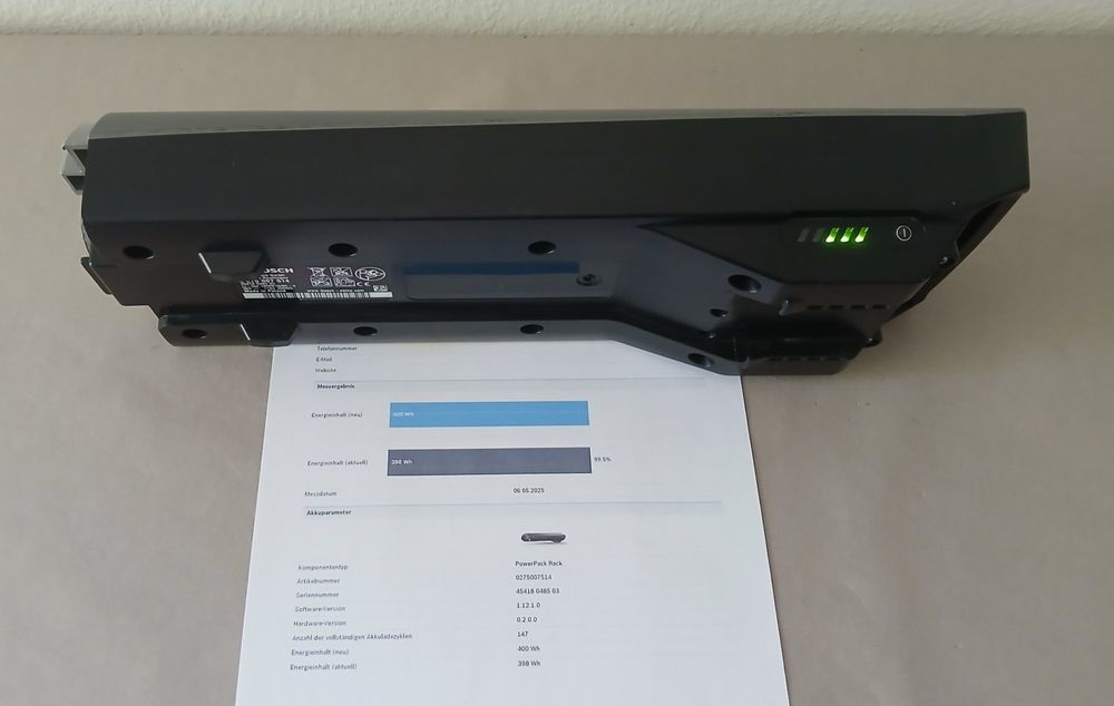 Bosch Powerpack 400 mit 398Wh - Gepäckträger - Messbericht (Gebraucht) in Winterthur für CHF 335 ...