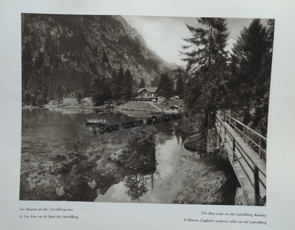 Bern Kandergrund Blausee um 1900 (Gebraucht) in Safnern für CHF 7 – mit Lieferung auf Ricardo kaufen