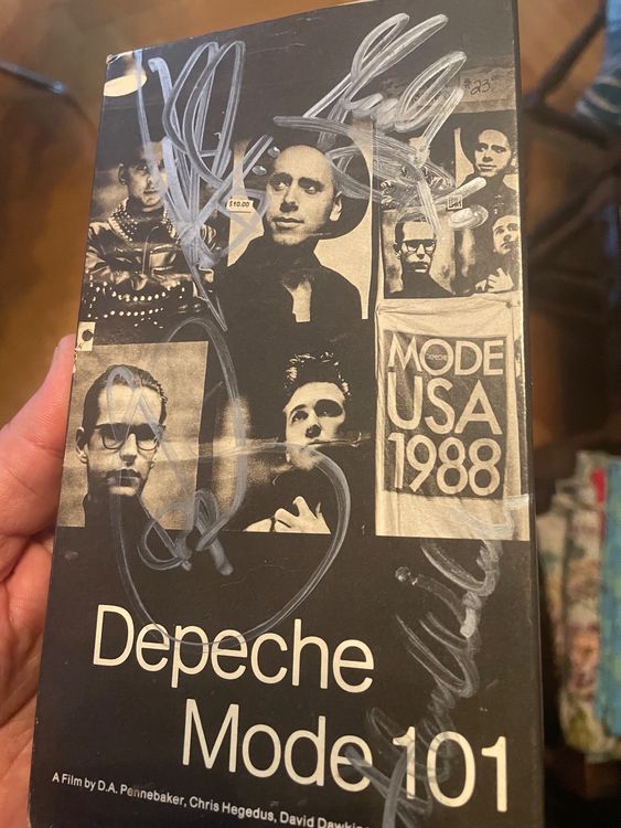 Depeche mode vhs 101 signed (Gebraucht) in Paradiso für CHF 289 – mit ...