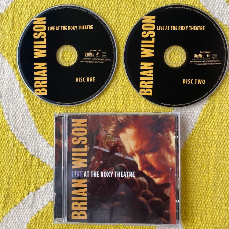 BRIAN WILSON BEACH BOYS-2CD LIVE AT THE ROXY THEATRE (Gebraucht) in ...