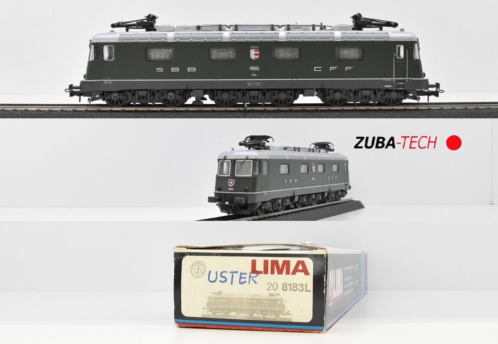 Lima 208183L E-Lok Re 6/6 Uster SBB H0 GS Analog mit OVP (Gebraucht) in St. Gallen für CHF 46 ...