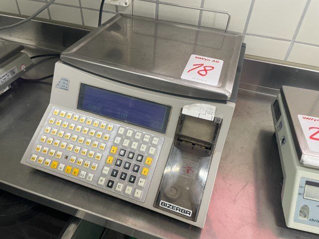 Bizerba Waage (Lot 18) Standort 8708 Männedorf (Gebraucht) in Bäriswil für CHF 510 – nur ...