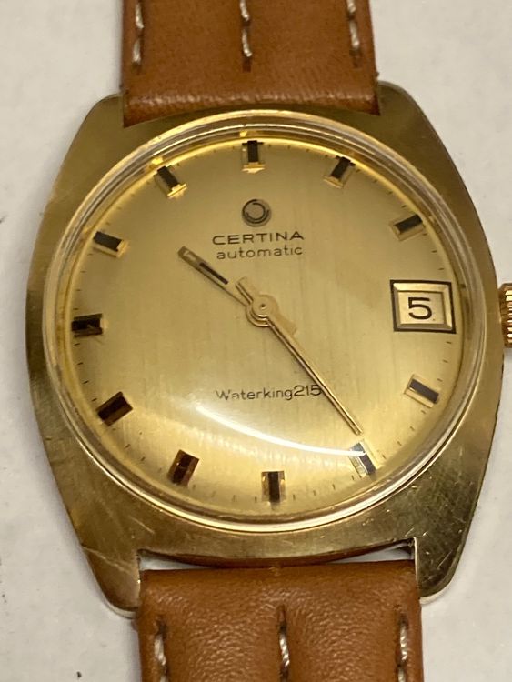 Certina Waterking 215 vintage Uhr Automatic der 70er | Kaufen auf Ricardo