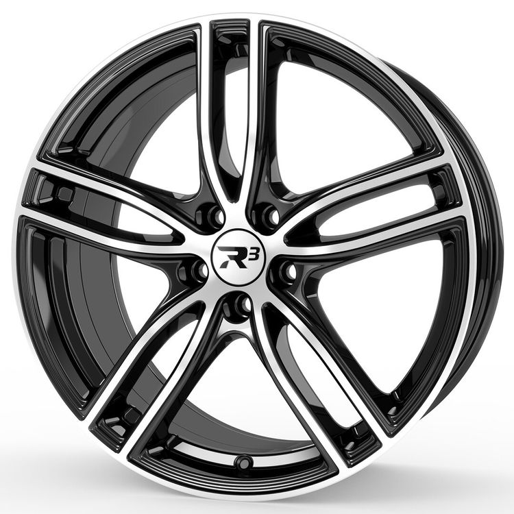 4 Kompletträder R3 Wheels R3H1 black polished 19‘‘ (Gebraucht) in ...