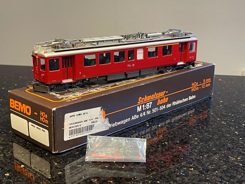 BEMO 1265/2 H0m: RhB ABe 4/4 501 | Kaufen auf Ricardo