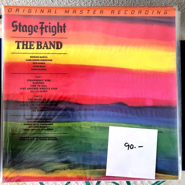 Band - Stage Fright - MFSL - LP (Neu (gemäss Beschreibung)) in Reinach ...