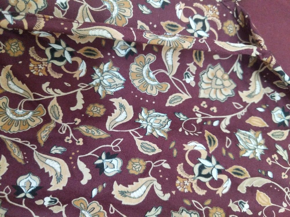Kleid Dress Boho Goa Hippie dunkelrot *neu* Muster (Neu und ...