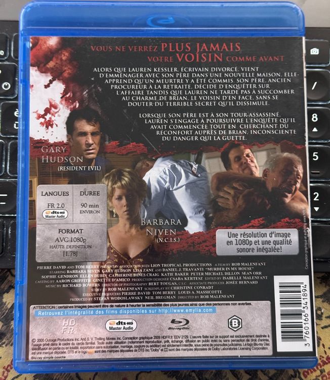 Blood Stains (Etreinte sanglante) (2006) - Blu-ray (D'occasion) à ...