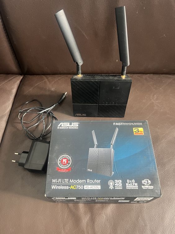 Asus Wifi LTE Modem Wireless AC-750 4G-AC53U (Gebraucht) in ...