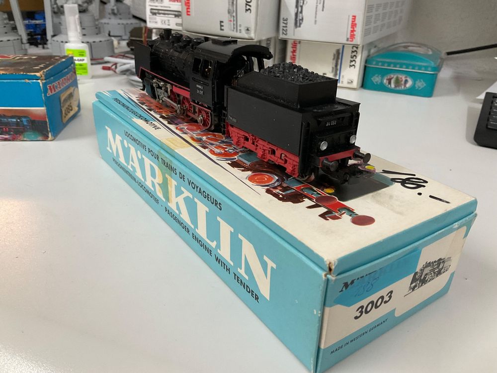 Märklin 3003 Dampflok mit OVP (Gebraucht) in Triesenberg für CHF 45 ...