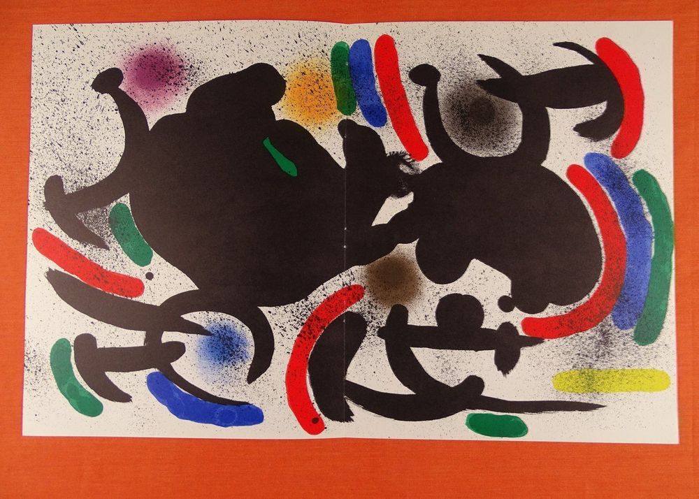 JOAN MIRO: LITHOGRAPHIE ORIGINALE VII | Kaufen auf Ricardo