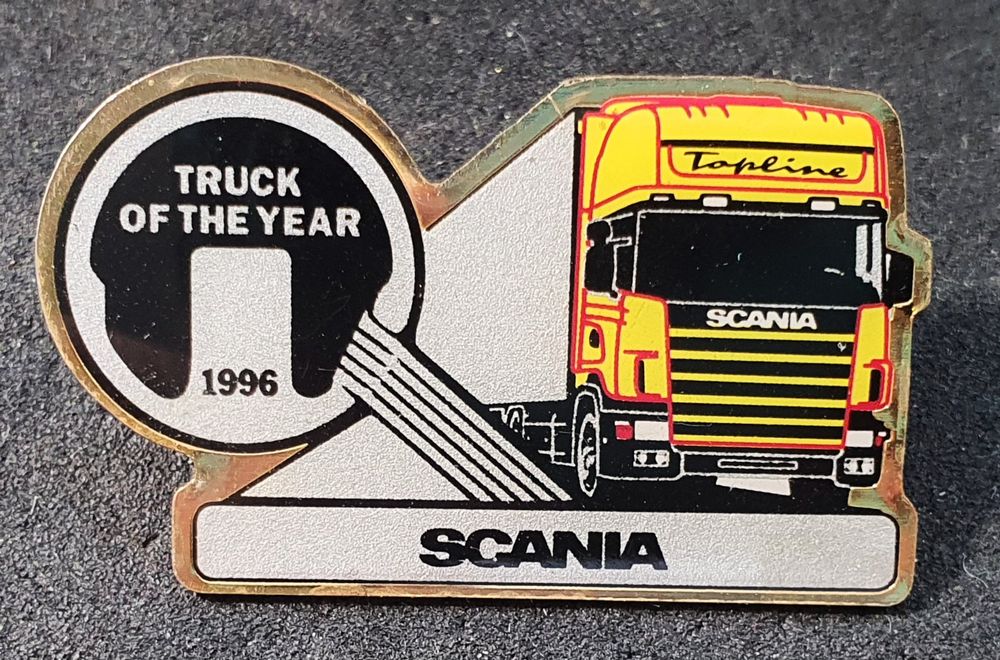 Y643 - Pin 1996 Truck of the Year SCANIA Topline Lastwagen | Kaufen auf ...