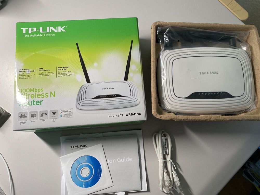 TP-Link Wireless Router WR841ND (Neu) | Kaufen auf Ricardo