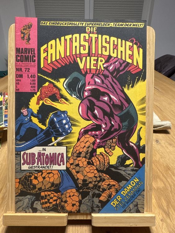 Fantastische Vier Marvel Comic Nr. 72 Sub-Atomica (Gebraucht) in ...