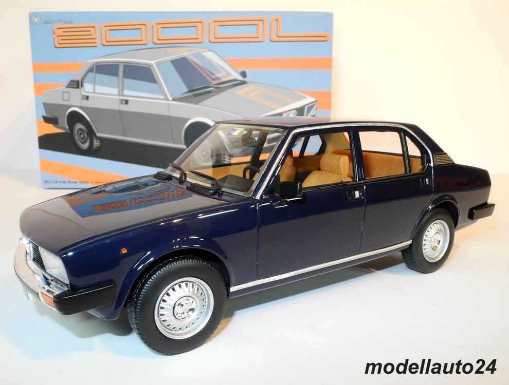 Alfa Romeo Alfetta 2.0 L 1978 dunkelblau / Laudoracing 1:18 | Kaufen ...