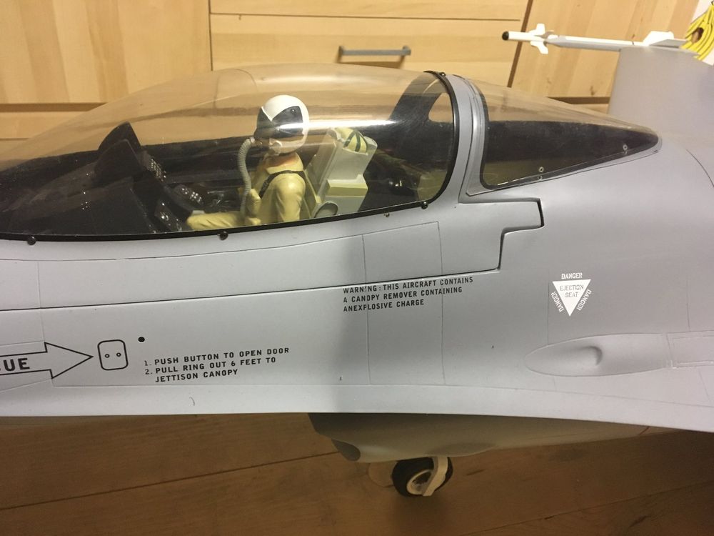 F-16 Tiger Meet 1/8 Fly Eagle Jets für Turbine ungeflogen (Gebraucht ...