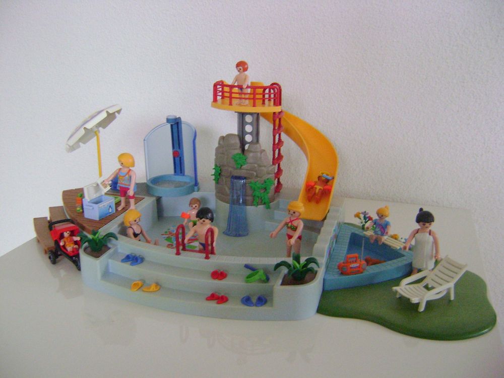 Playmobil 4858 Schwimmbad / Aqua-Park (Gebraucht) in Wil SG für CHF 15 ...