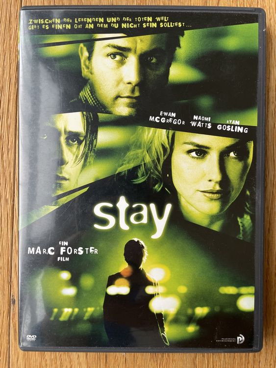 Stay - DVD - Marc Forster mit Ewan McGregor, Ryan Gosling (Gebraucht ...