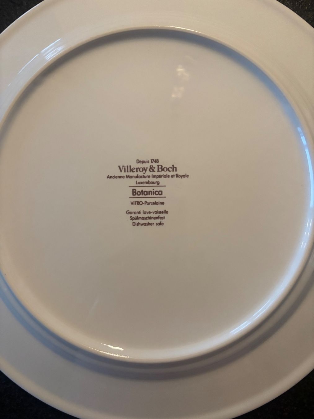 Villeroy&∫och, Speiseteller 26 cm, Botanica 5 Stuck (Gebraucht) in ...