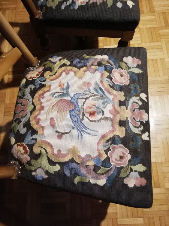 Zwei gobelin Stühle | Kaufen auf Ricardo