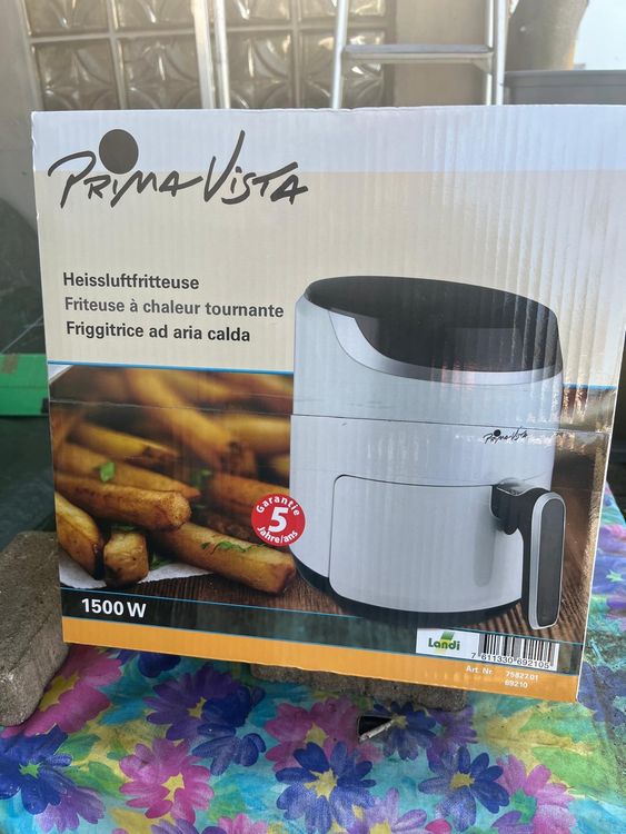 Heissluftfritteuse Prima Vista 1500W mit Touchscreen Display (Neu und ...