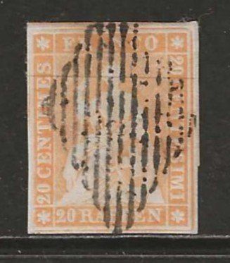 Strubel Nr. 25B, vollrandig + zentrale Raute : KP 280.-- | Kaufen auf Ricardo