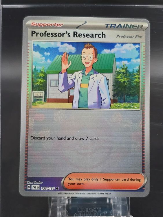 Professor Elm [Poke Ball] #123 PRE NM / 🇬🇧 (D'occasion) à COINTRIN pour ...