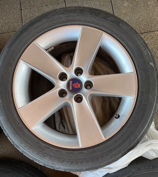 Original Saab Felgen 17 Zoll Ronal 5 spoke | Kaufen auf Ricardo