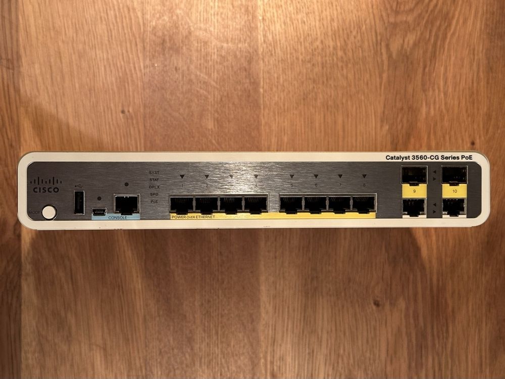 Cisco switch Catalyst 3560-CG Series PoE (Gebraucht) in Zürich für CHF ...