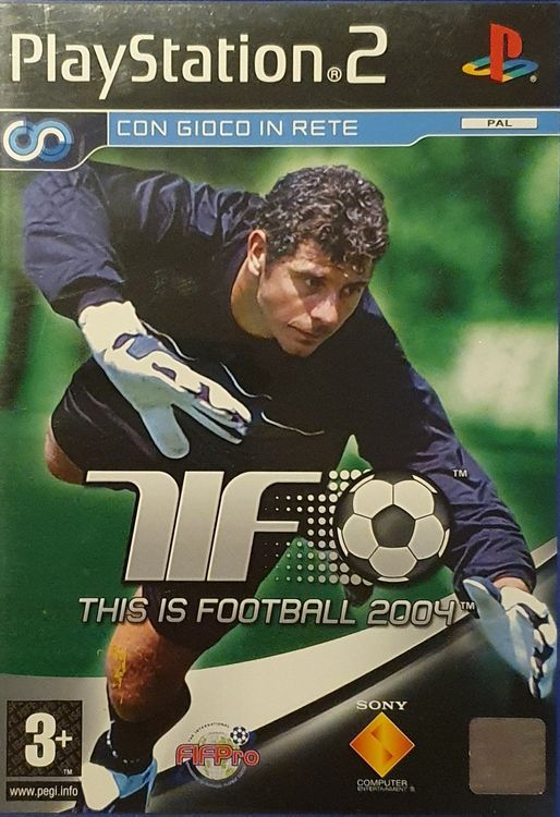 Sony PlayStation 2 Game (PS2) TiF - This is Football 2004 (Gebraucht ...