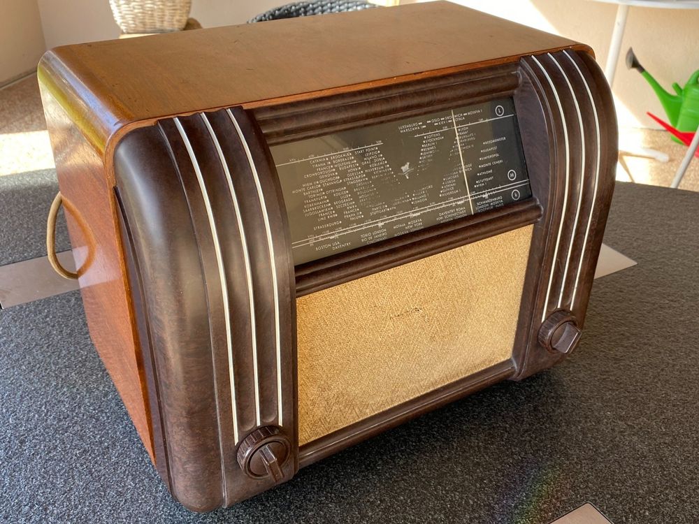 Antik-Radio, Komplet revidiert und funktioniert wie in 1939 (Gebraucht ...