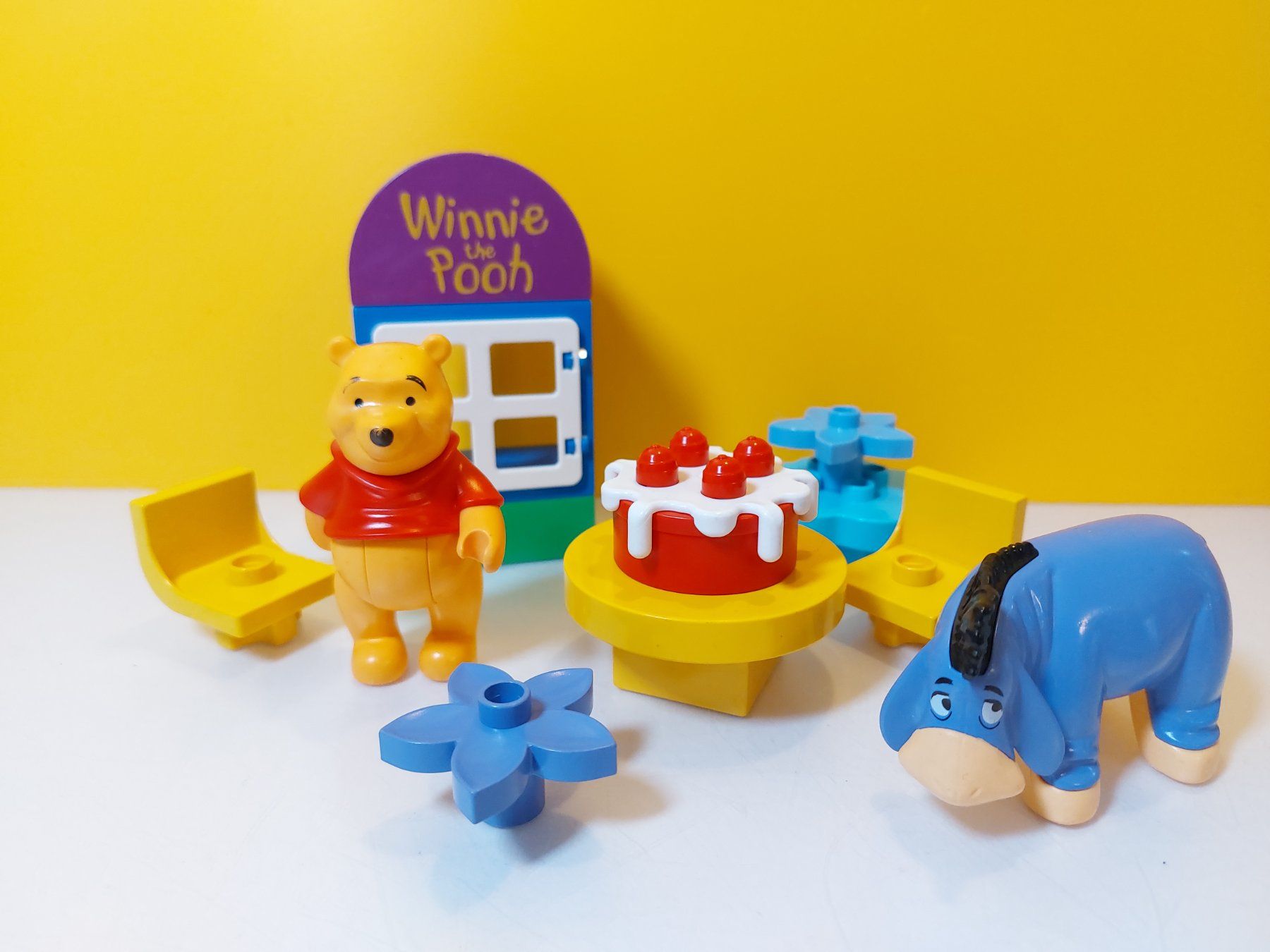 LEGO Duplo Winnie the Pooh mit Esel I-Aah und Torte (Gebraucht) in St.Gallen für CHF 19 – mit ...
