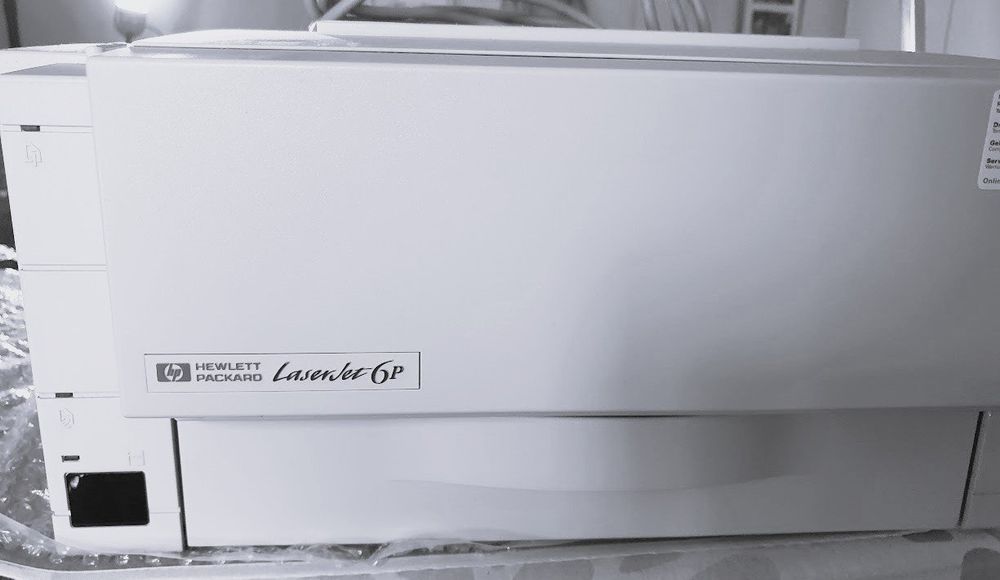 HP LaserJet 6P Laserdrucker Drucker weiss günstig zu verk... (Neu ...