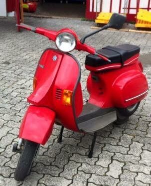 Roter Vespa Roller, sofort fahrbereit! (Gebraucht) in st. gallen für ...
