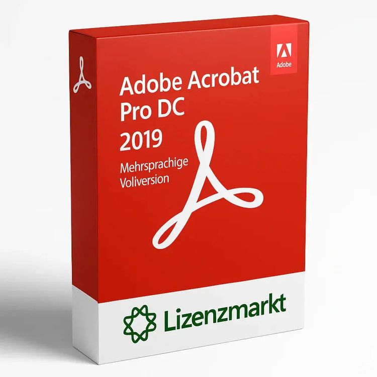 Adobe Acrobat Pro 2019 – Vollversion für Windows (Neu (gemäss ...