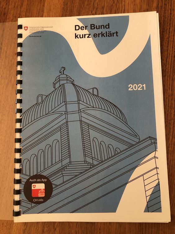 Der Bund kurz erklärt 2021 | Kaufen auf Ricardo