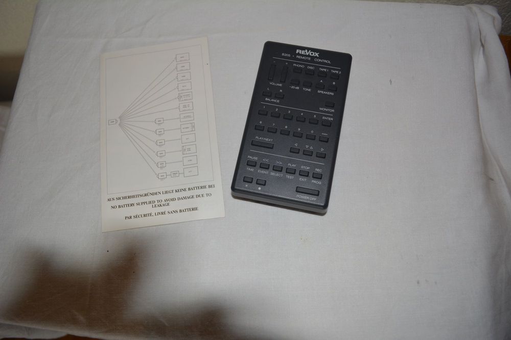 Revox B205 Fernbedienung | Kaufen auf Ricardo