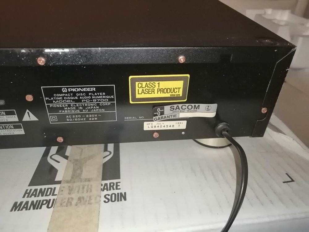 Pioneer PD-9700 CD Player (Gebraucht) in Belp für CHF 354 – mit ...