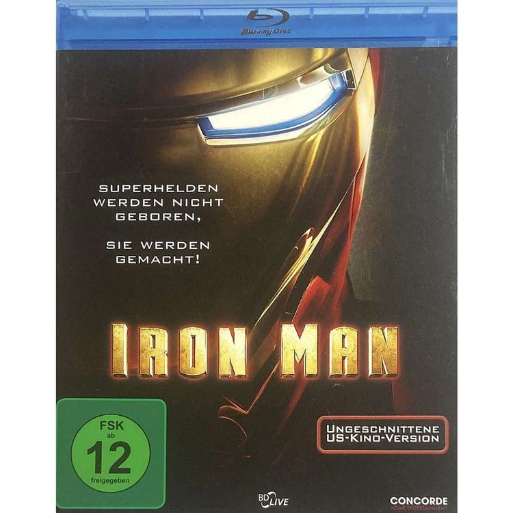 Iron Man - Blu-ray (Gebraucht) in Jonschwil für CHF 3.9 – mit Lieferung auf Ricardo kaufen