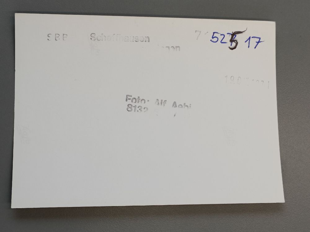 Altes Bahn Photo / Roter Pfeil Triebwagen Ausgabe ca. 1960 (Gebraucht ...