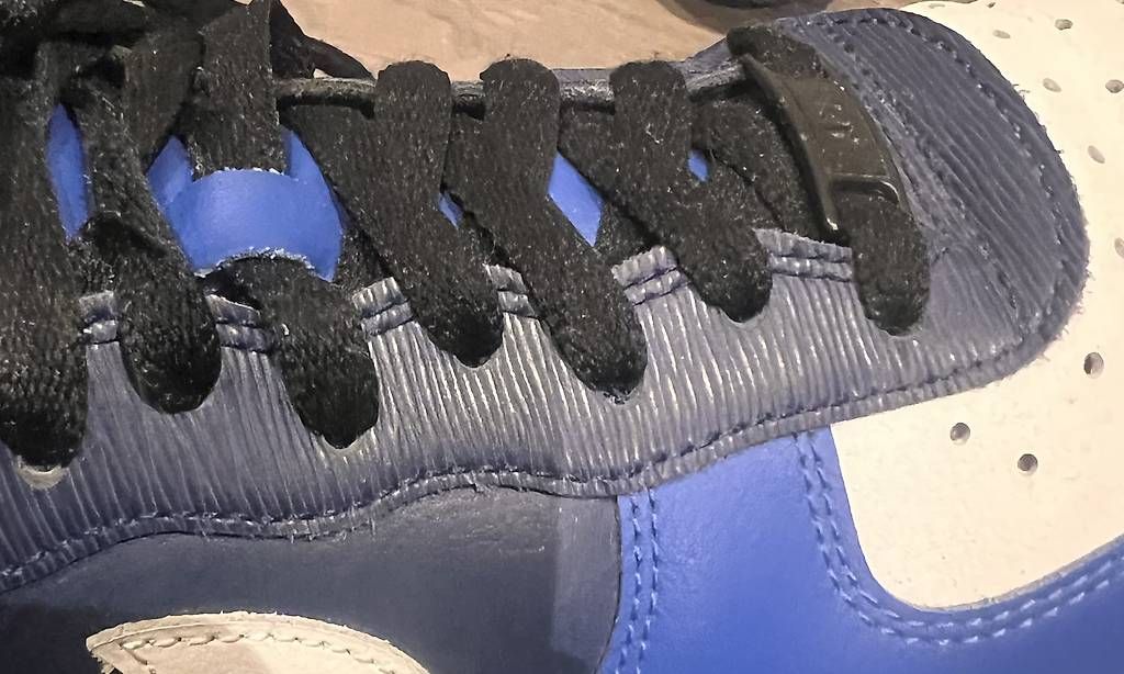 NIKE Air Force 1 blau/weiss Gr. 45,5 (Gebraucht) in Kilchberg ZH für ...