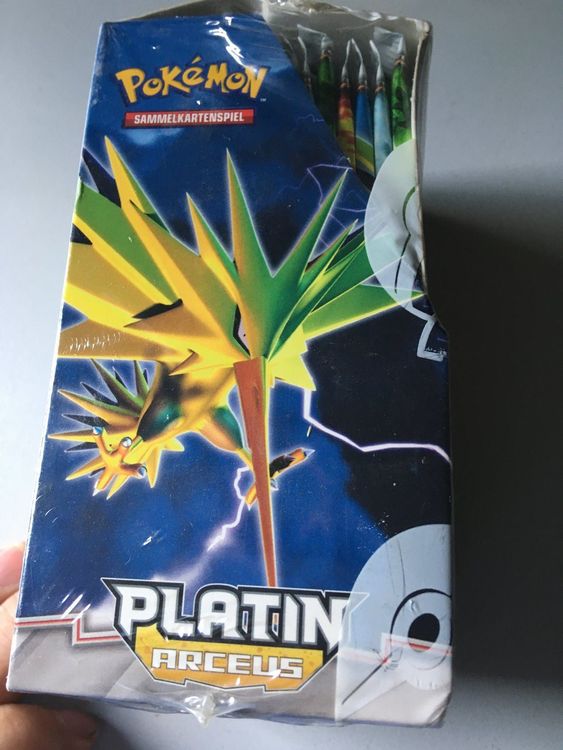 Kleine Box Pokémon PLATIN Arceus | Kaufen auf Ricardo