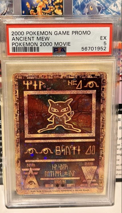 2000 POKEMON GAME MOVIE ANCIENT MEW PSA 5 (Gebraucht) in Studen BE für ...