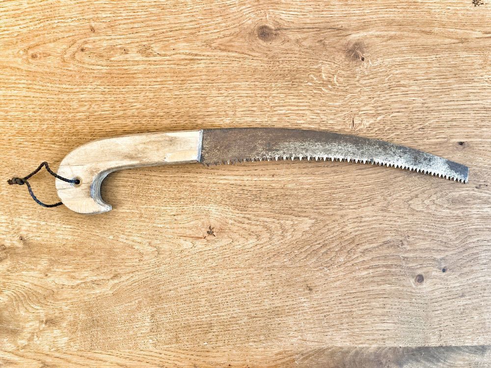 OUTDOOR SÄGE FUCHSSCHWANZ HANDSÄGE BAUMSÄGE KLAPPSÄGE AXT (Defekt) in ...