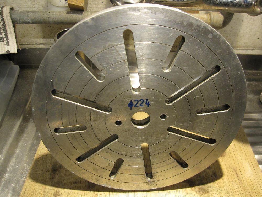 Planscheibe 224mm zu Scinta/Lesto Drehbank (Gebraucht) in für CHF 125 – mit Lieferung auf ...