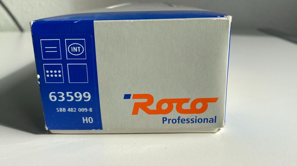 Roco Prof. 63599 SBB Lok 482009-8 HOLCIM mit Lenz Decoder | Kaufen auf ...